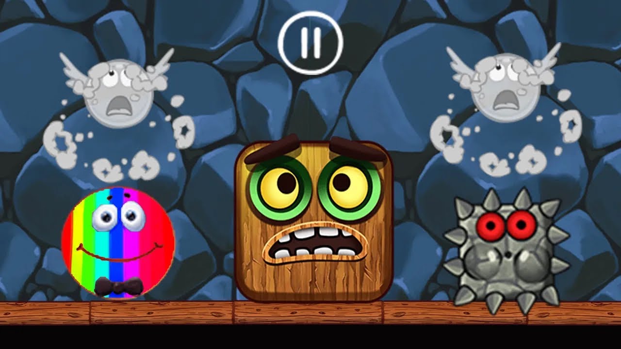 RGB Bowtie Ball - All Levels - Into the Caves - Ball Friends - Gameplay ...