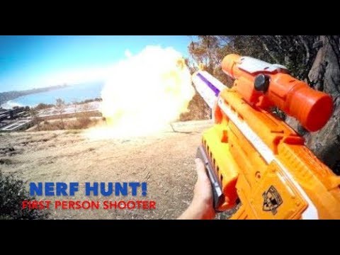 Nerf - The Hunt (First Person Shooter) - YouTube