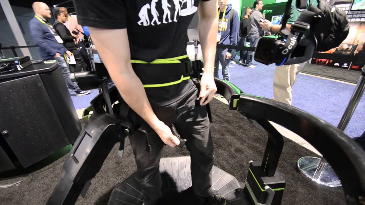 Virtuix Omni VR Treadmill – Height Adjustment and Setup - YouTube