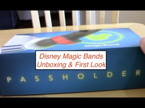 Disney's My Magic Bands Passholder UNBOXING + Experience - YouTube