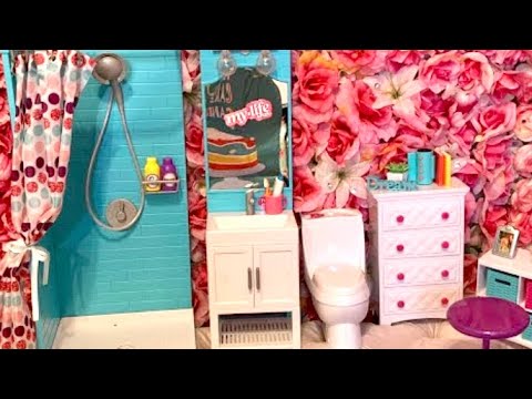 “MY LIFE” BATHROOM PLAY SET & BEDROOM PLAY SET & REVIEW!! - YouTube
