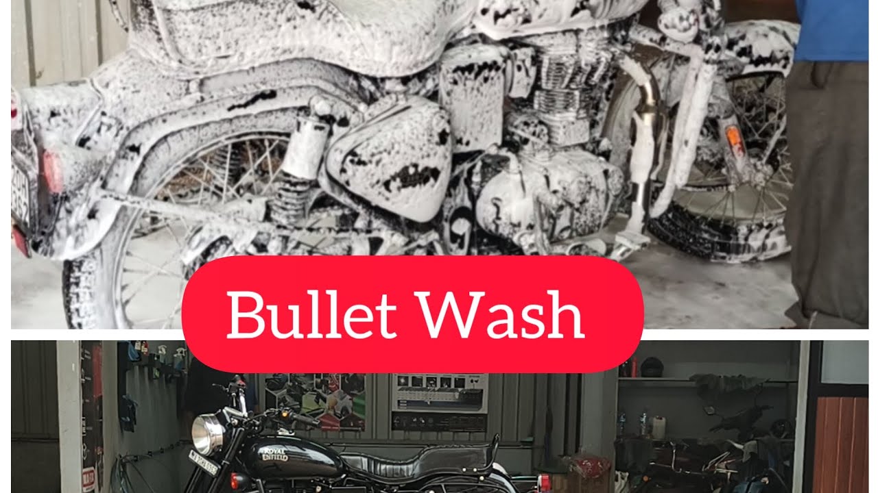 Bullet 350 Classic | Wash - Best In Udupi - YouTube