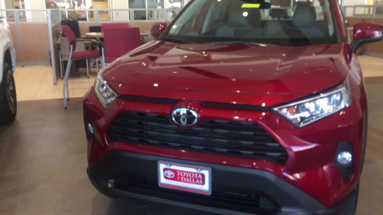 2019 Rav4 XLE Prem. Red 42278 - YouTube