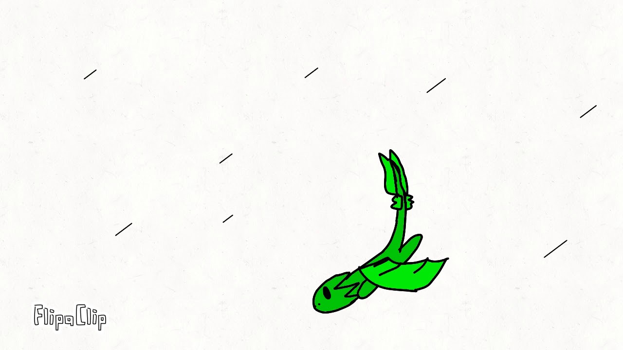 Dragon animation [flipaclip] - YouTube