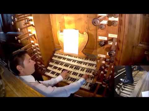 Frédéric Deschamps improvise en concert à la cathédrale d'Albi - YouTube