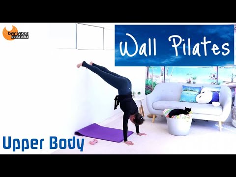30 min WALL Pilates Upper Body Workout - BARLATES BODY BLITZ Wall ...