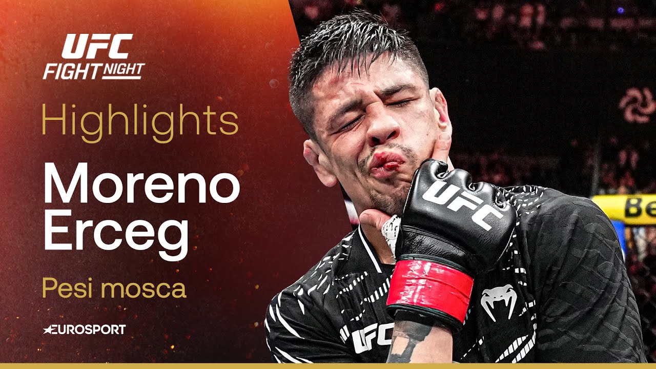 Moreno vs Erceg | HIGHLIGHTS | UFC Fight Night - YouTube