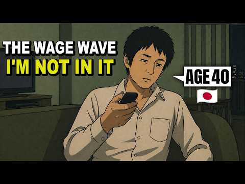 Low Income in Japan | The Wage Rise Chose a Generation. I'm 40, Not the One.