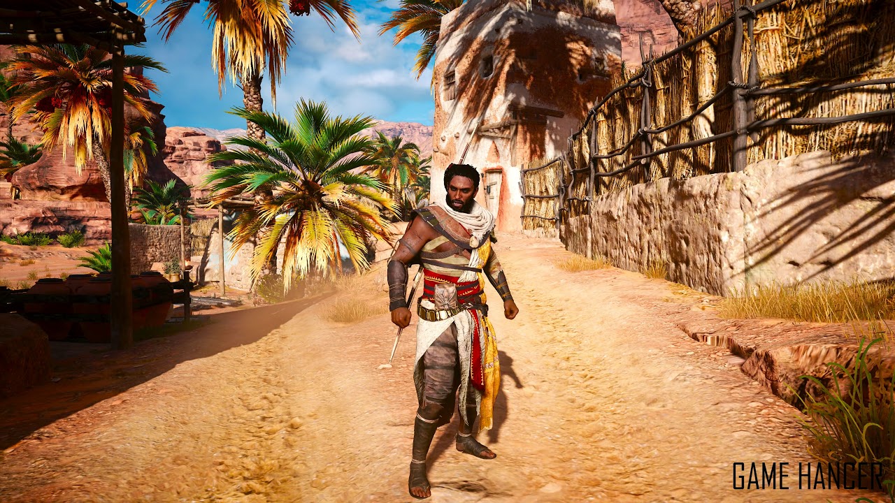 AC Origins graphics mod by game hancer 4k simple color - YouTube