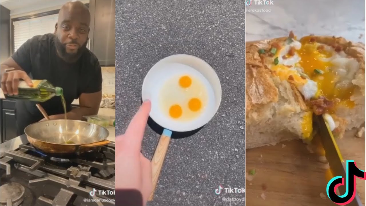 Cooking Tiktoks With Recipes l Cooking TikTok Compilation - YouTube