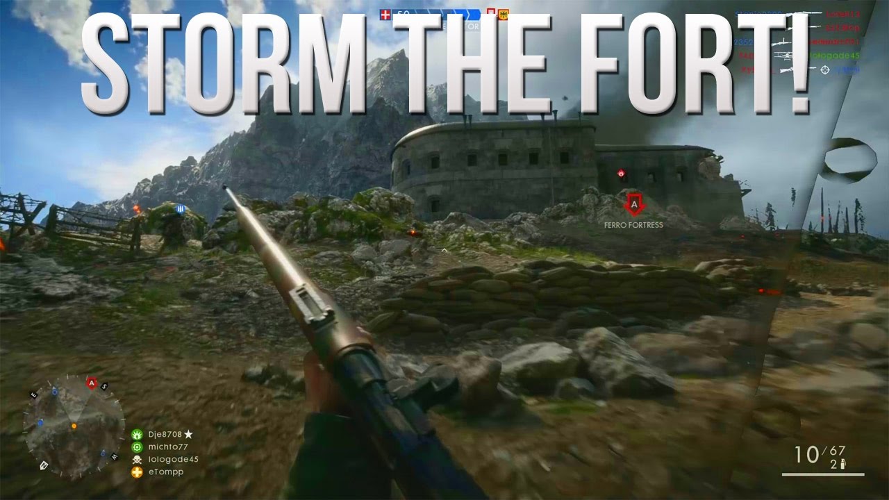 Storm the Fort! (BF1 Operations) - iTemp's Battlefield 1 Road to Max ...