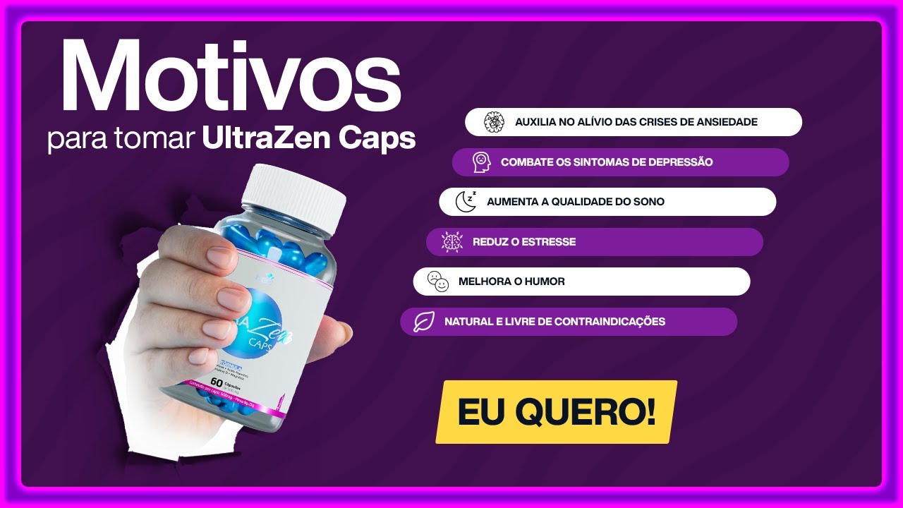 TUDO O QUE VOCÊ PRECISA SABER SOBRE O ULTRAZEN CAPS - O QUE É? - YouTube