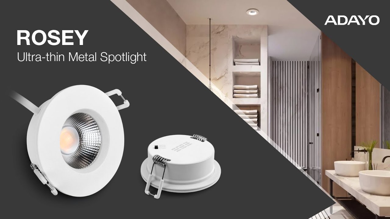 How to choose a good spotlight? | ADAYO lighting | ROSEY dimmable led ...