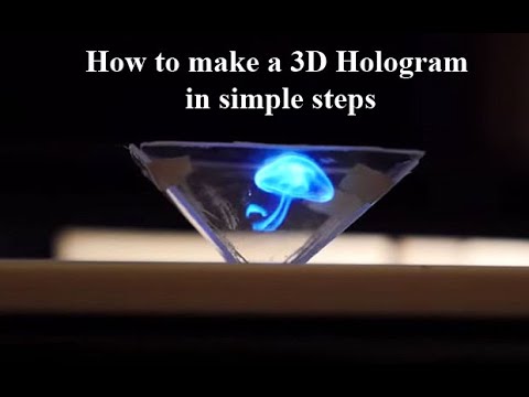 How to make 3D hologram project - YouTube