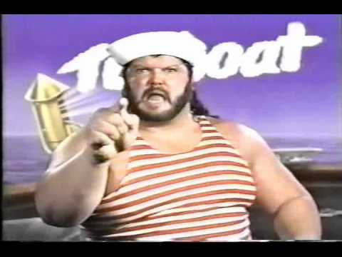WWF Tugboat Promo on Earthquake 1990 - YouTube