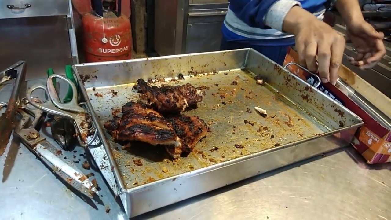 Indian Barbecue BBQ CHICKEN - Tamilnadu street food - YouTube