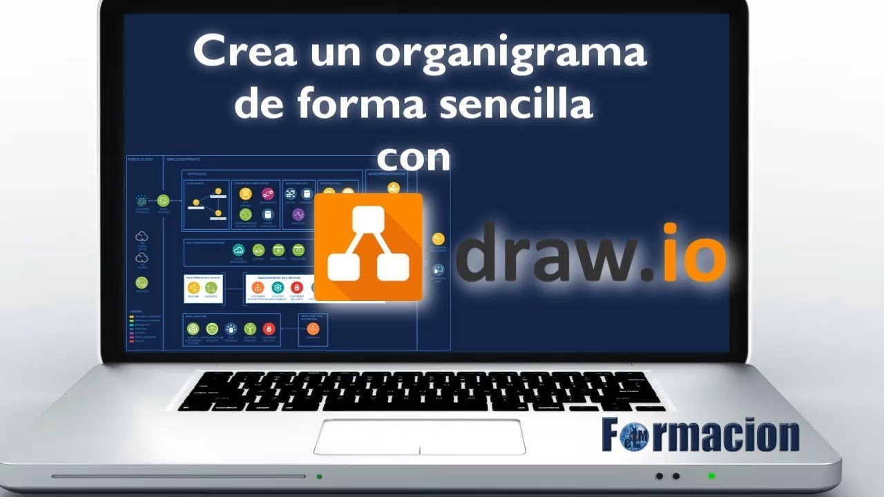 Aprende a crear un organigrama de forma sencilla con Draw.io - YouTube