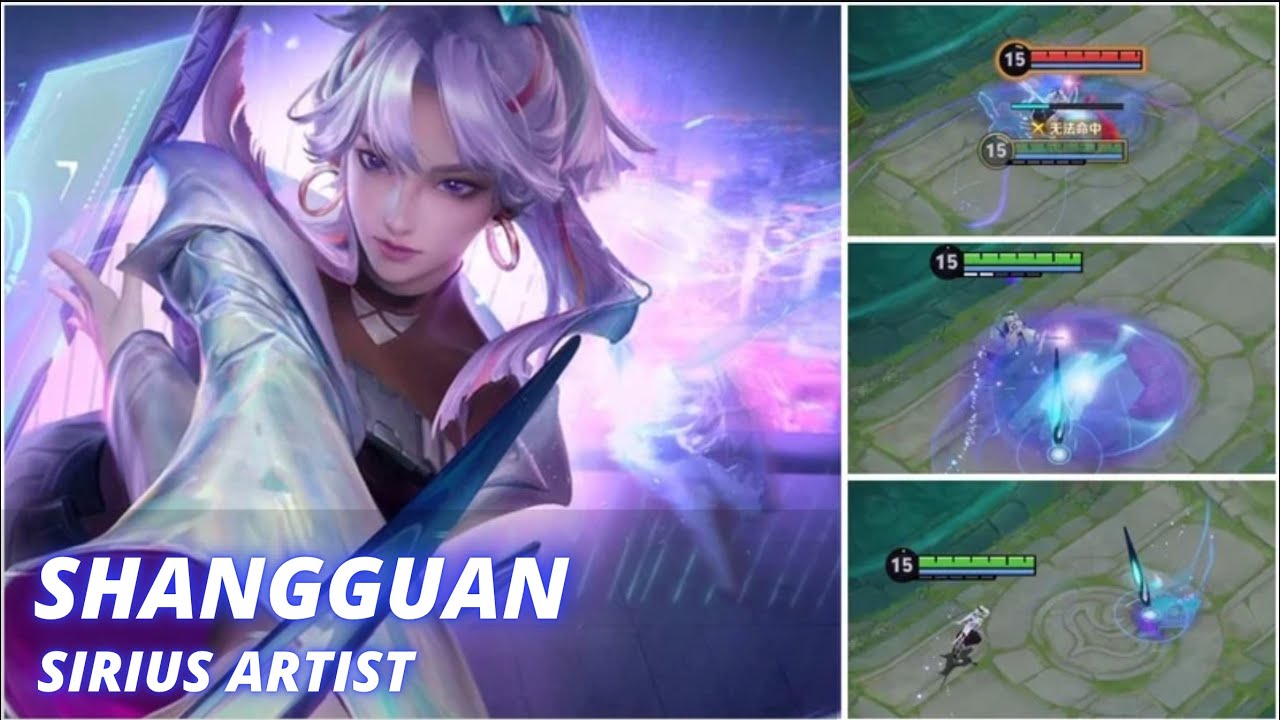 HOK Upcoming Shangguan Sirius Artist Skin Spotlight | Honor of Kings ...