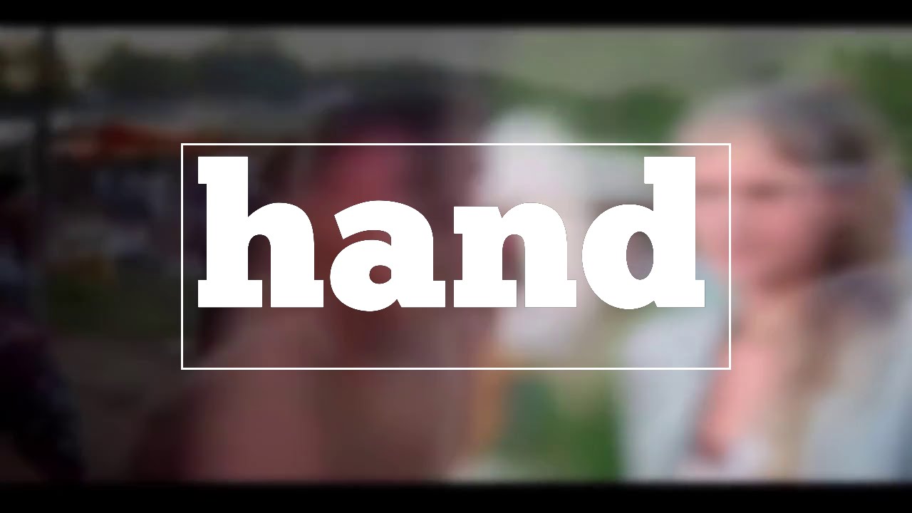 How to spell hand - YouTube