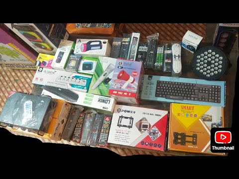 electronic items available in Hyderabad, hassan nagar shivrampally pillar no 258#video # ...