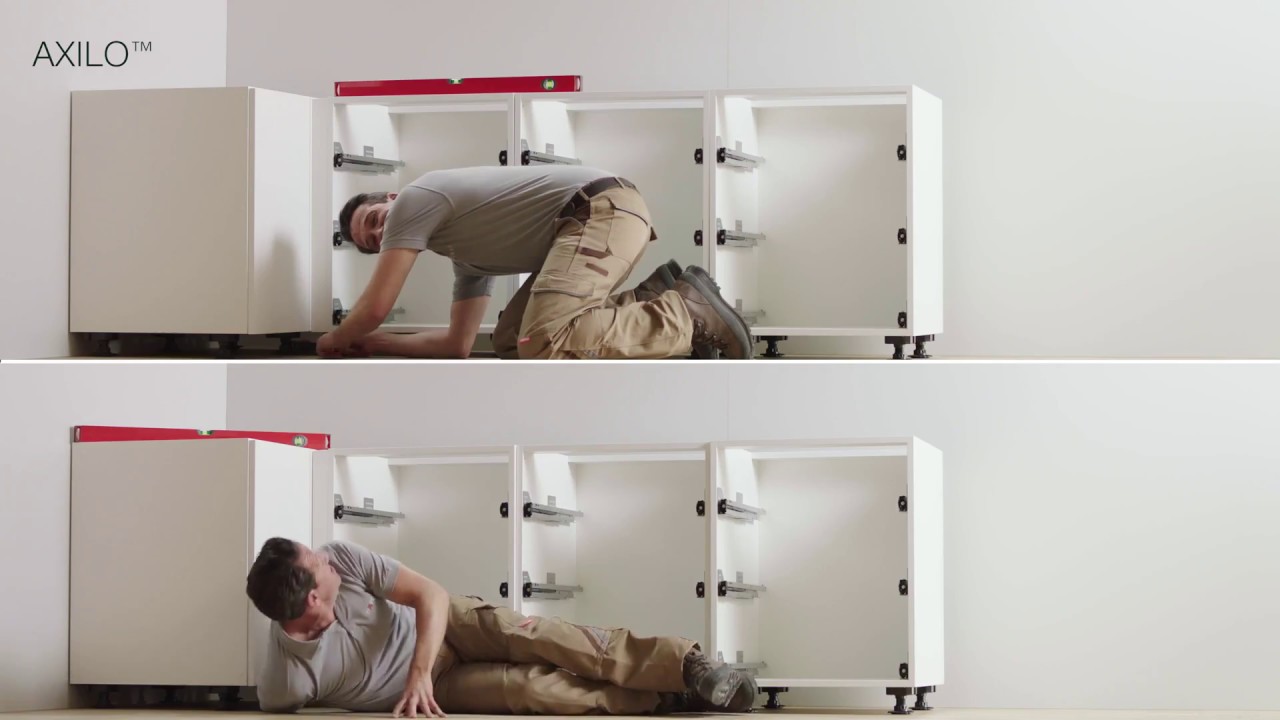 Инновационная система цокольных опор AXILO от Hafele. - YouTube