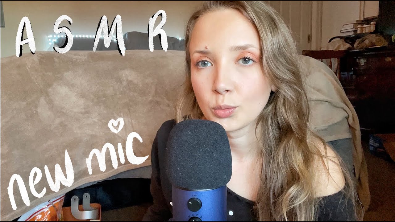 ASMR New Mic Blue Yeti (few triggers for sleep) 💤 💤 💤 - YouTube
