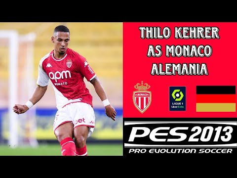 Face Thilo Kehrer - AS Monaco/Alemania || PES 2013