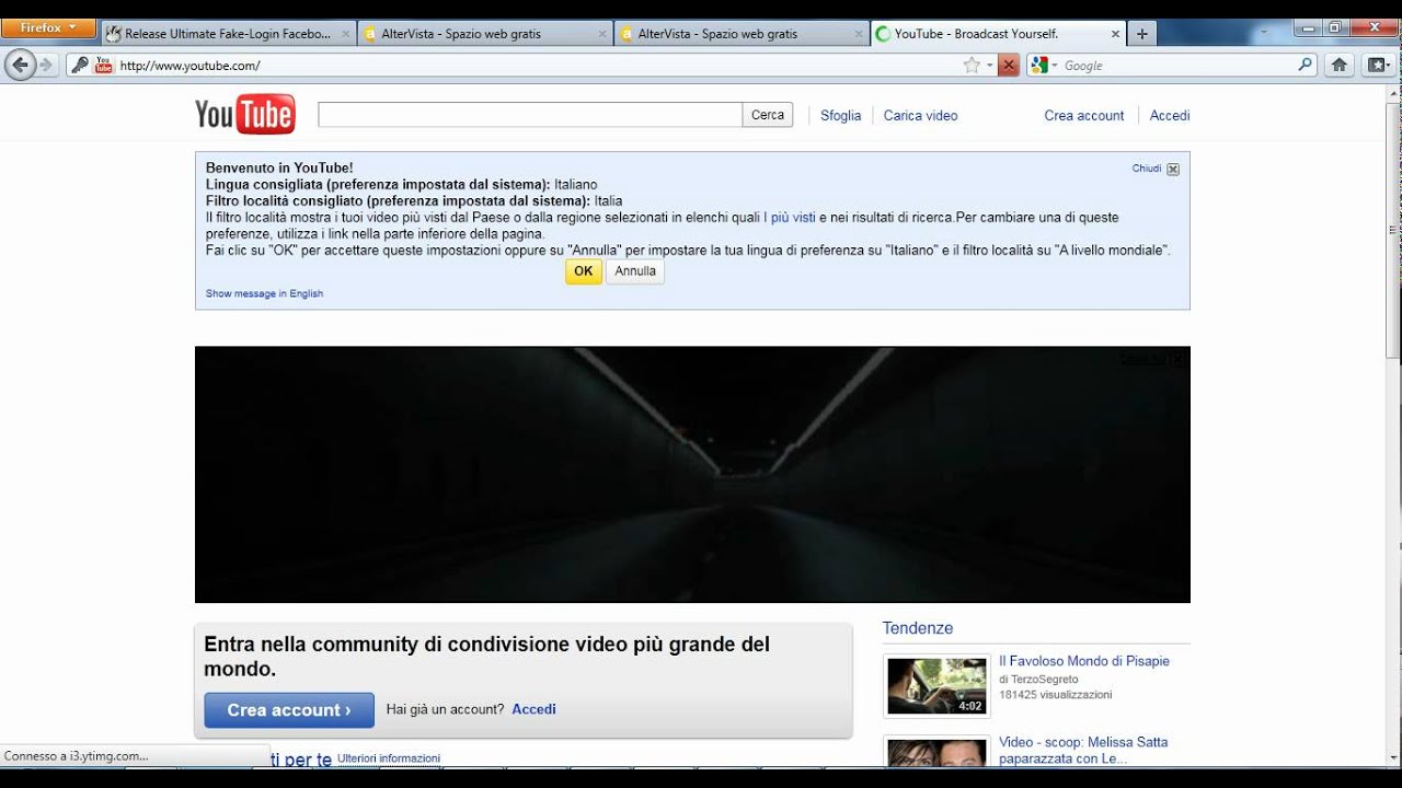Guida Fare Un Fake Login Facebook - YouTube