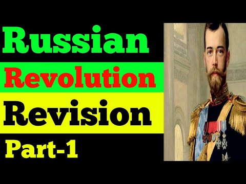Russian Revolution Class 9 CBSE Part 1 of 4 | रूसी क्रान्ति | - YouTube
