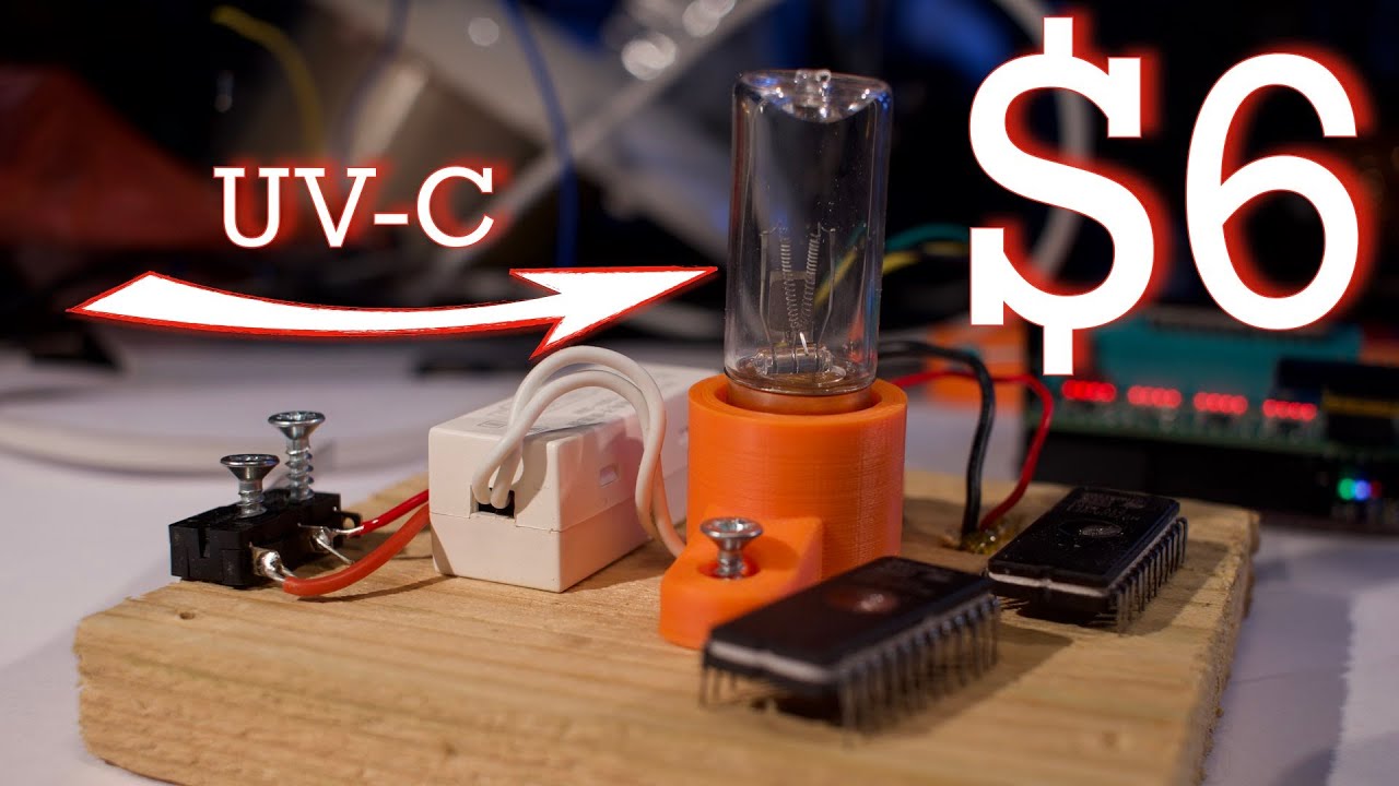 DIY "Breadboard" UV-C EPROM Eraser for under 10$ - YouTube