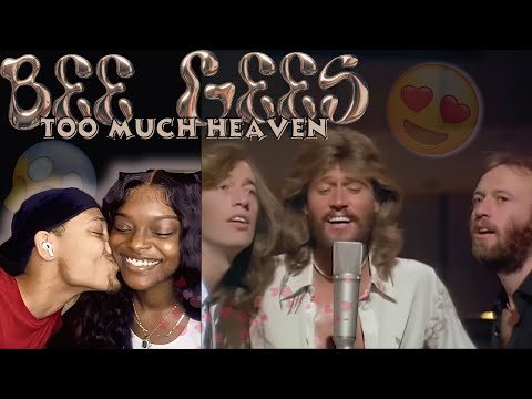 FIRST TIME HEARING BEE GEES AND WE LOVE IT ! Bee Gees- Too much Heaven ...