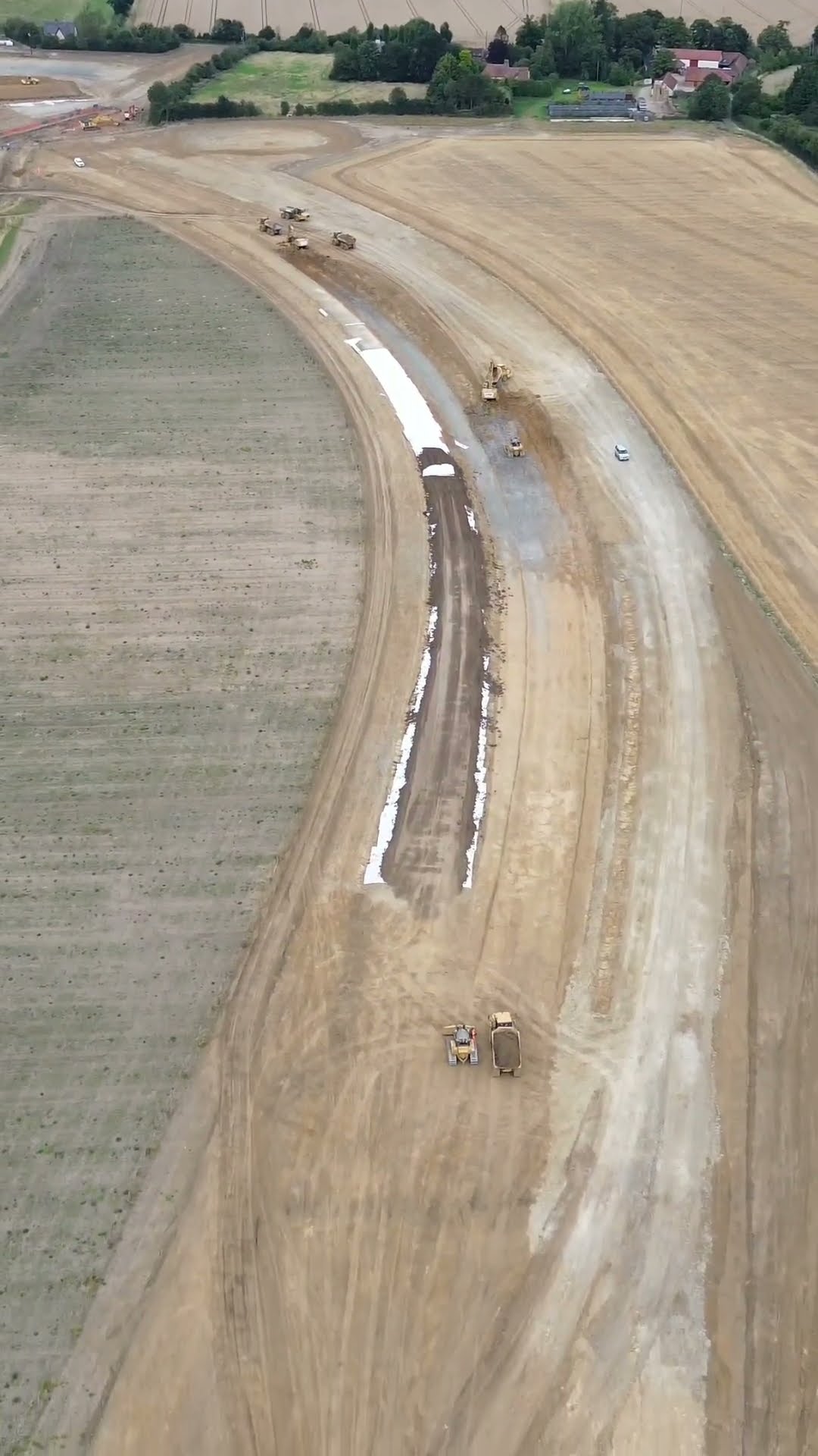 North Of Long Stratton | Long Stratton Bypass Construction - YouTube