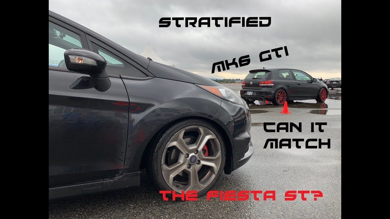 MK6 GTI Stratified Autox Build and Fiesta ST Challenge - YouTube