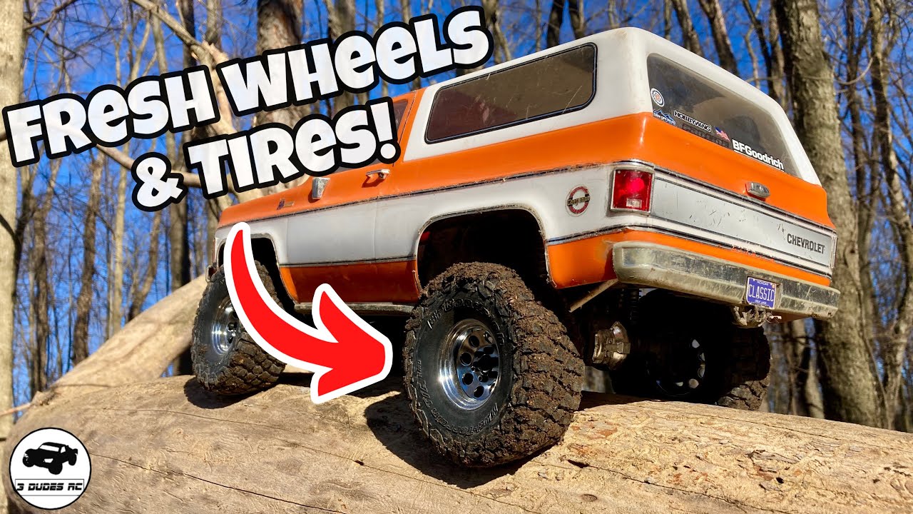 New Wheels And Tires For TRX4 Blazer! - YouTube