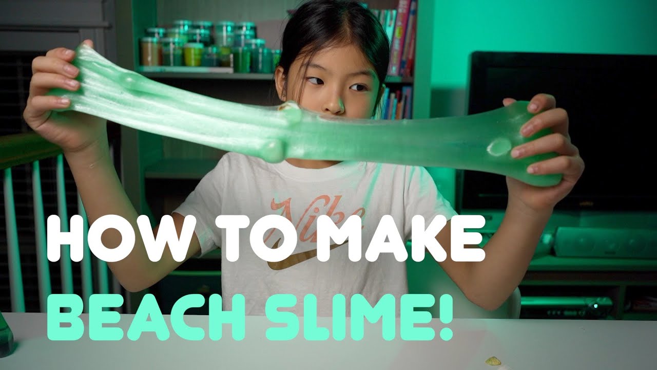 How to Make Beach Slime! - YouTube