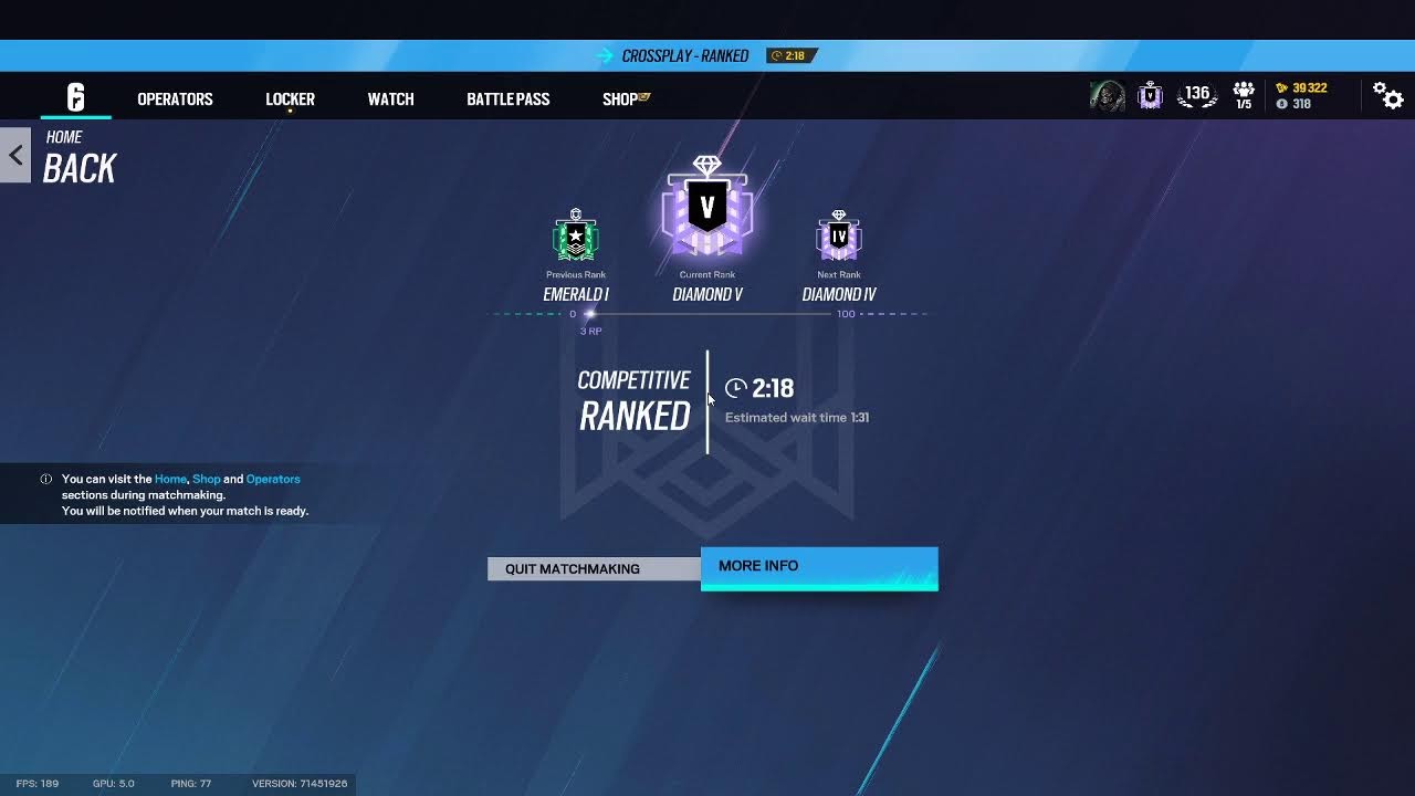 R6-Rank Road to Diamond 1 - YouTube