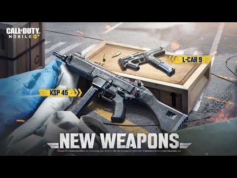 *LEAK* Season 6 New Weapons 😱 SMG "KSP-45" + Pistol "L-CAR 9" Official ...