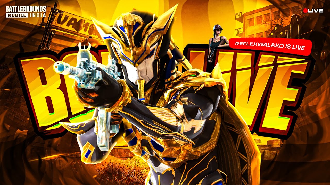 CHILL NIGHT STREAM | HANDCAM | BGMI 2K 60 FPS | ReflexWalaXD | Bgmi ...