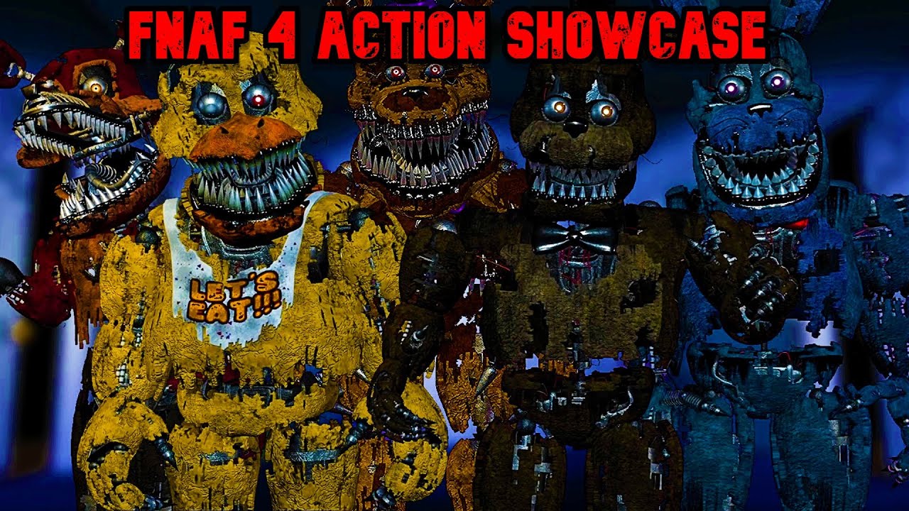 FNAF 4 AVATAR ACTION SHOWCASE. DOCTOR COOMER'S FNAF 4 AVATARS - YouTube