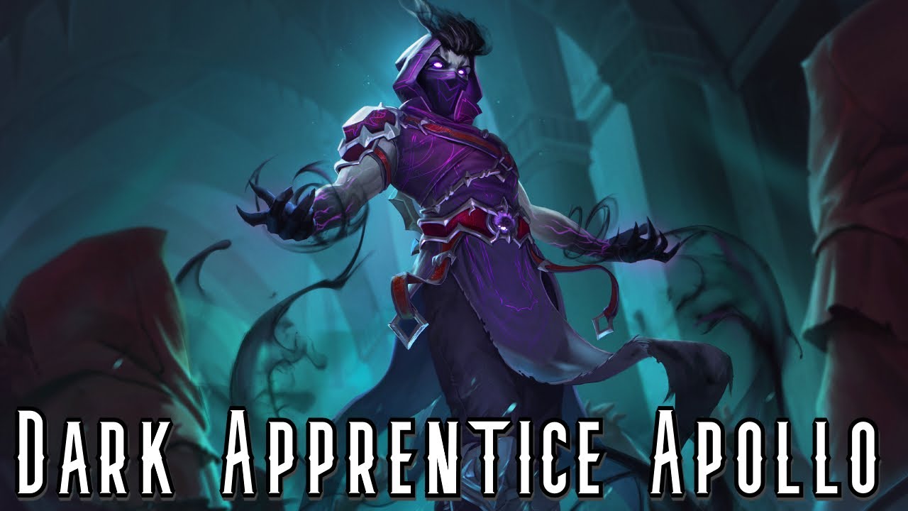 SMITE: Skin Showcase - Dark Apprentice Apollo - YouTube