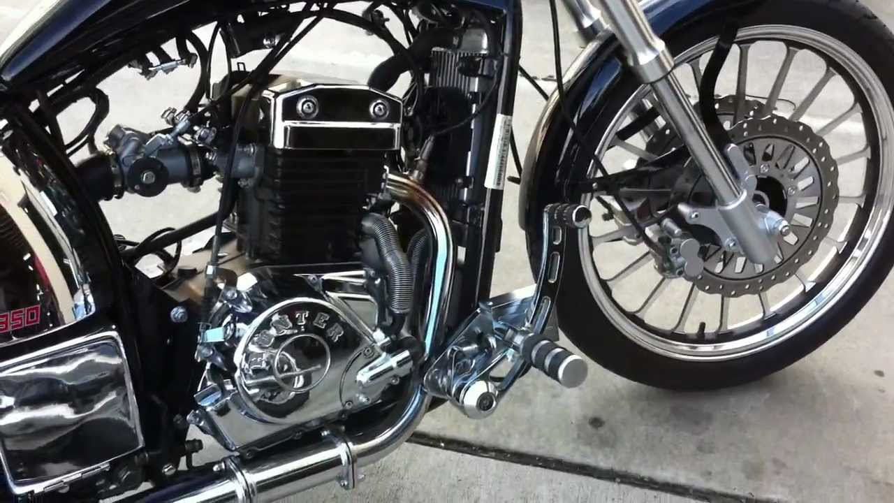THE HUNTER DAYTONA 350cc...AVAILABLE IN QUEENSLAND @ KING PIN CHOPPERS ...