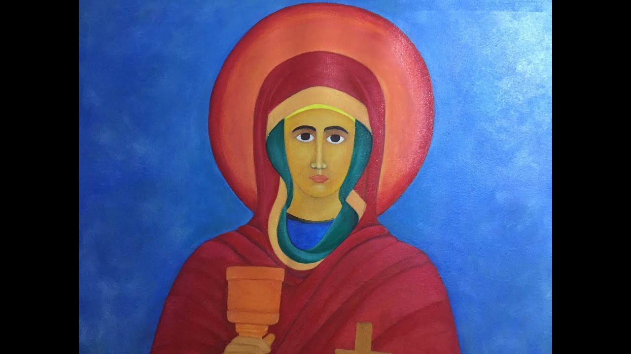 Saint Arsema's Masterpiece Oil Canvas Painting Exposed! - YouTube