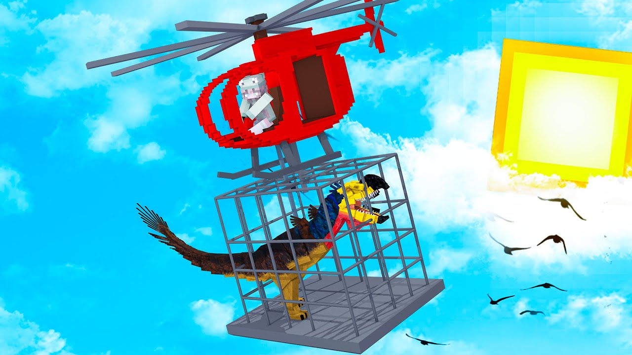 MEU RAPHUS REX FOI ROUBADO !! - Acampamento Jurassic World - YouTube