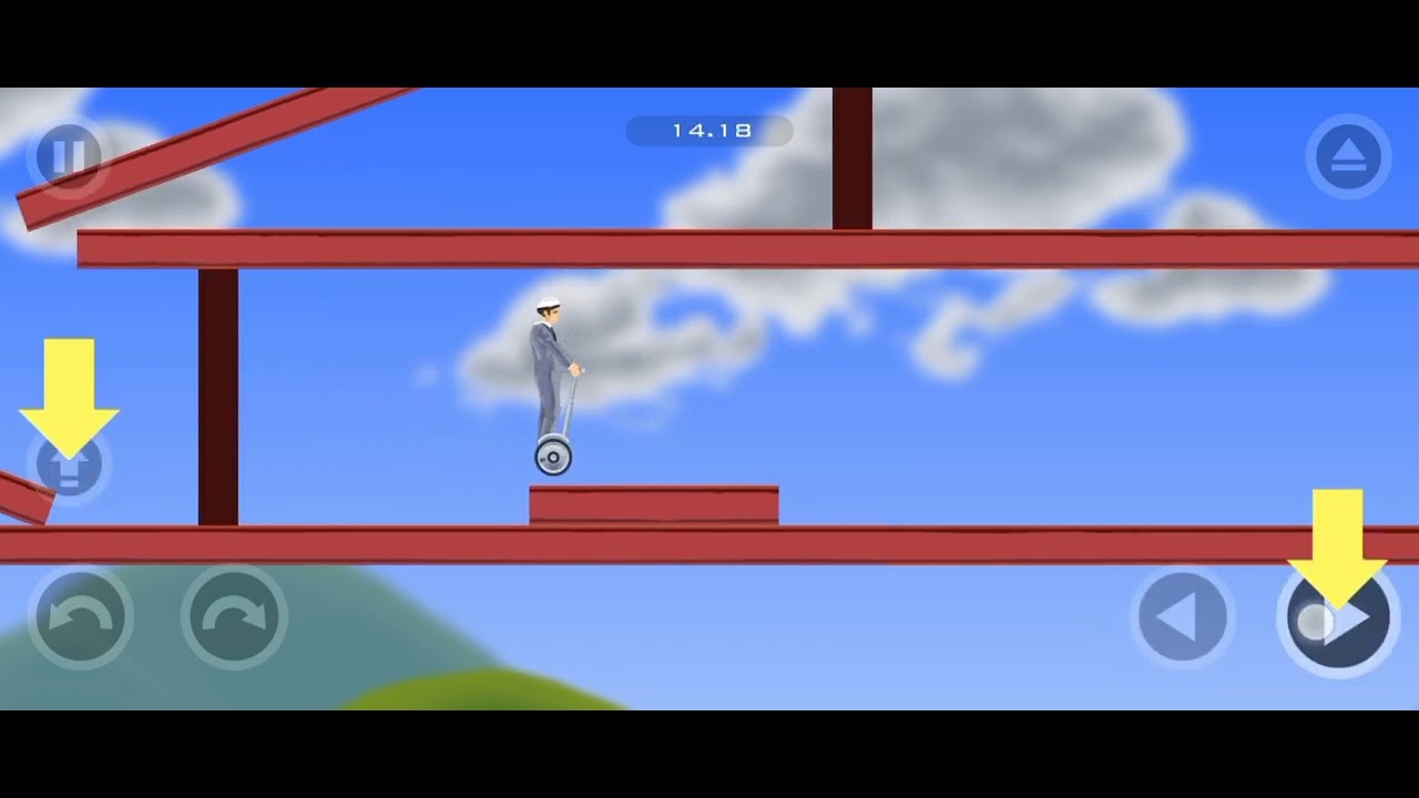 Happy Happy wheels Level 1 - YouTube