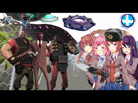 Team Fortress 2 x Doki Doki Literature Club (Uberduck.ai)(DDLC mod ...