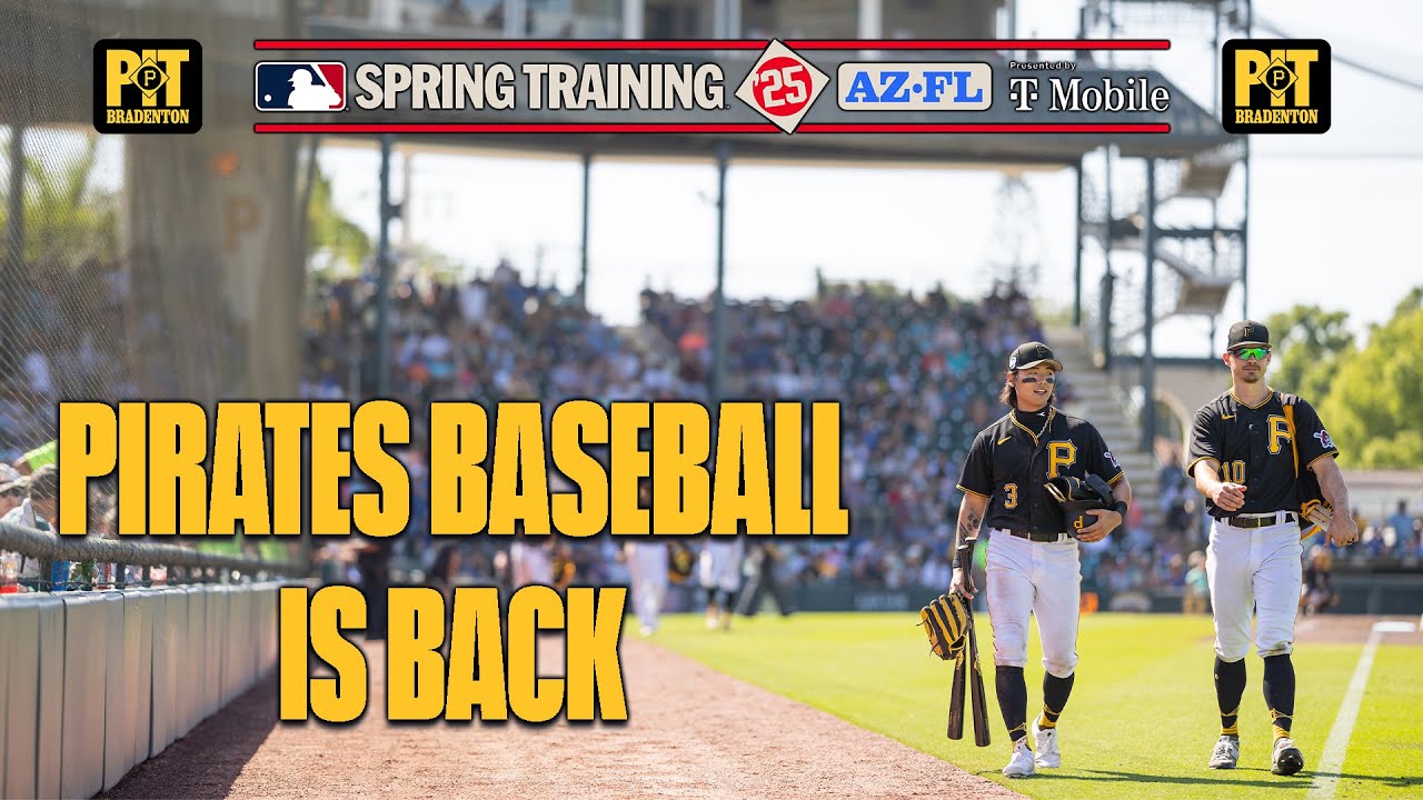 Baseball Is BACK In Bradenton | Spring Training 2025 - YouTube