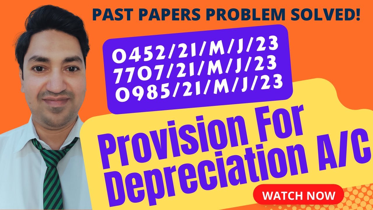 How to Prepare Provision for Depreciation A/C? Reducing Balance Method ...