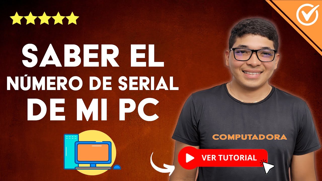 Cómo SABER el NÚMERO de SERIE de mi PC o LAPTOP | 🖥️ Muy Fácil 💻 - YouTube