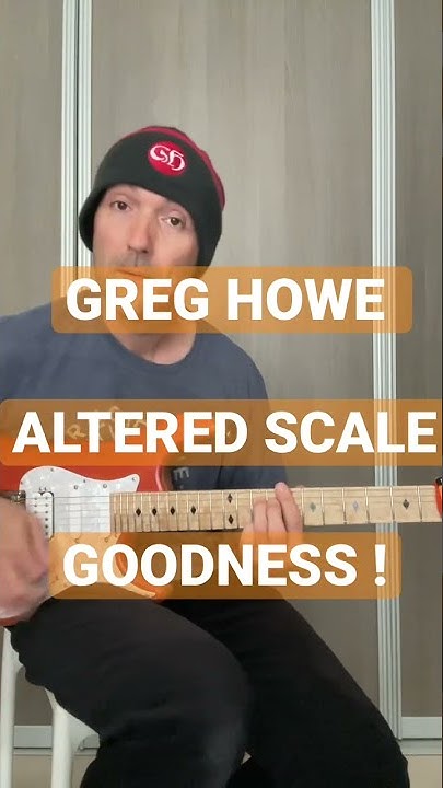 GREG HOWE LESSON 91 #greghowe #fusionguitar - YouTube