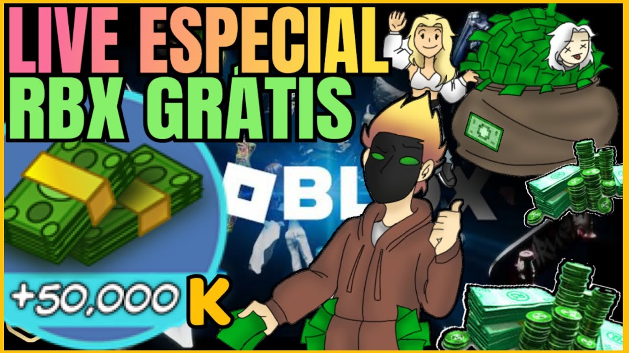 MEGA LIVE - 50K DE ROBUX PARA A GALERA - TORNEIOS, ROLETA, DESAFIO ...